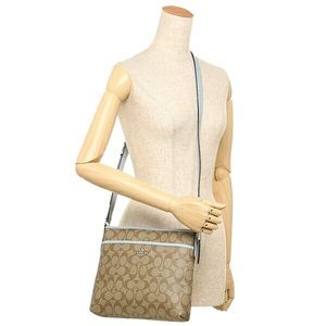 Coach | Bags | Coach File Crossbody In Signature Canvas Nwt | Poshmark